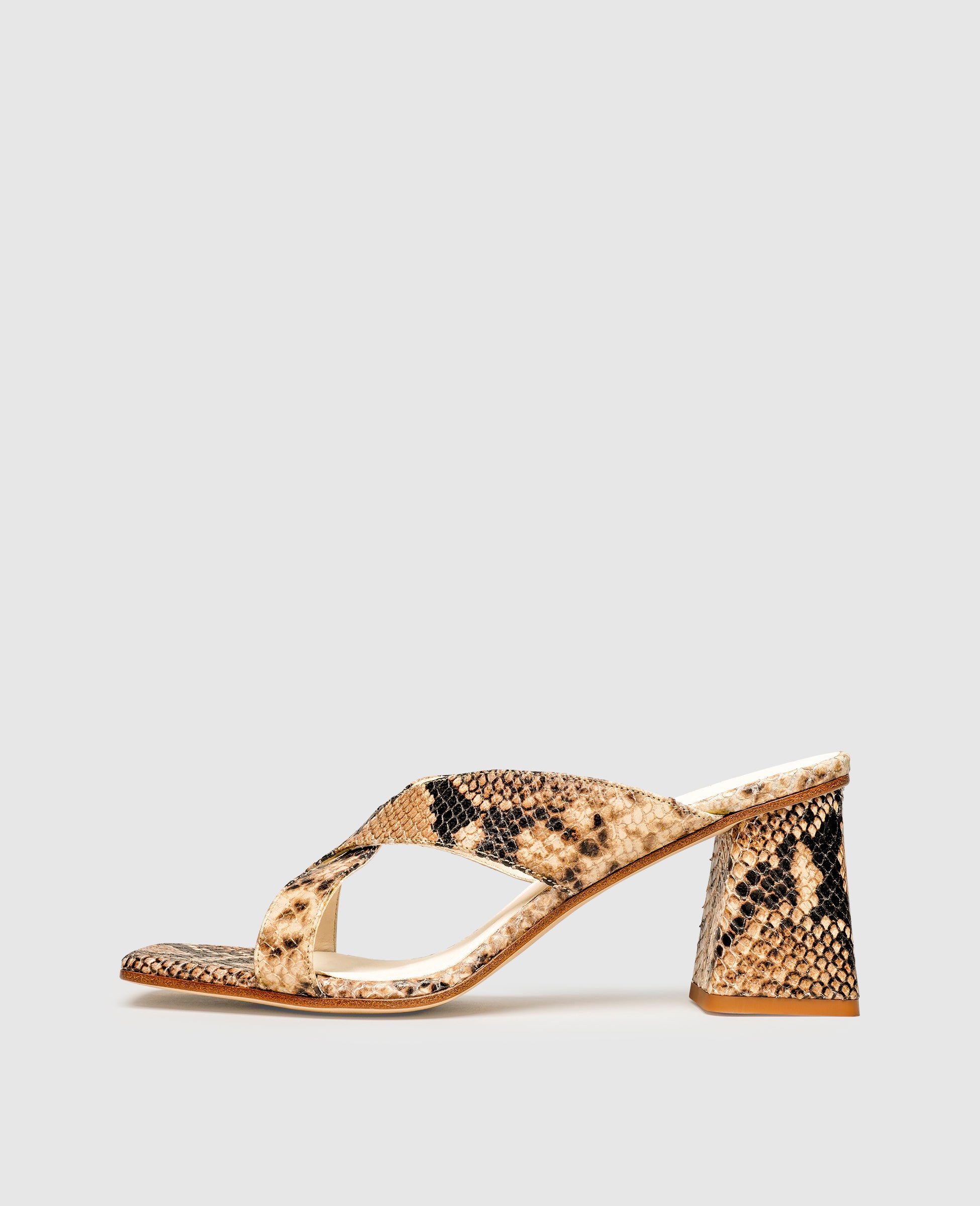Elegant women's slipper in reptile look | Henry Stevens