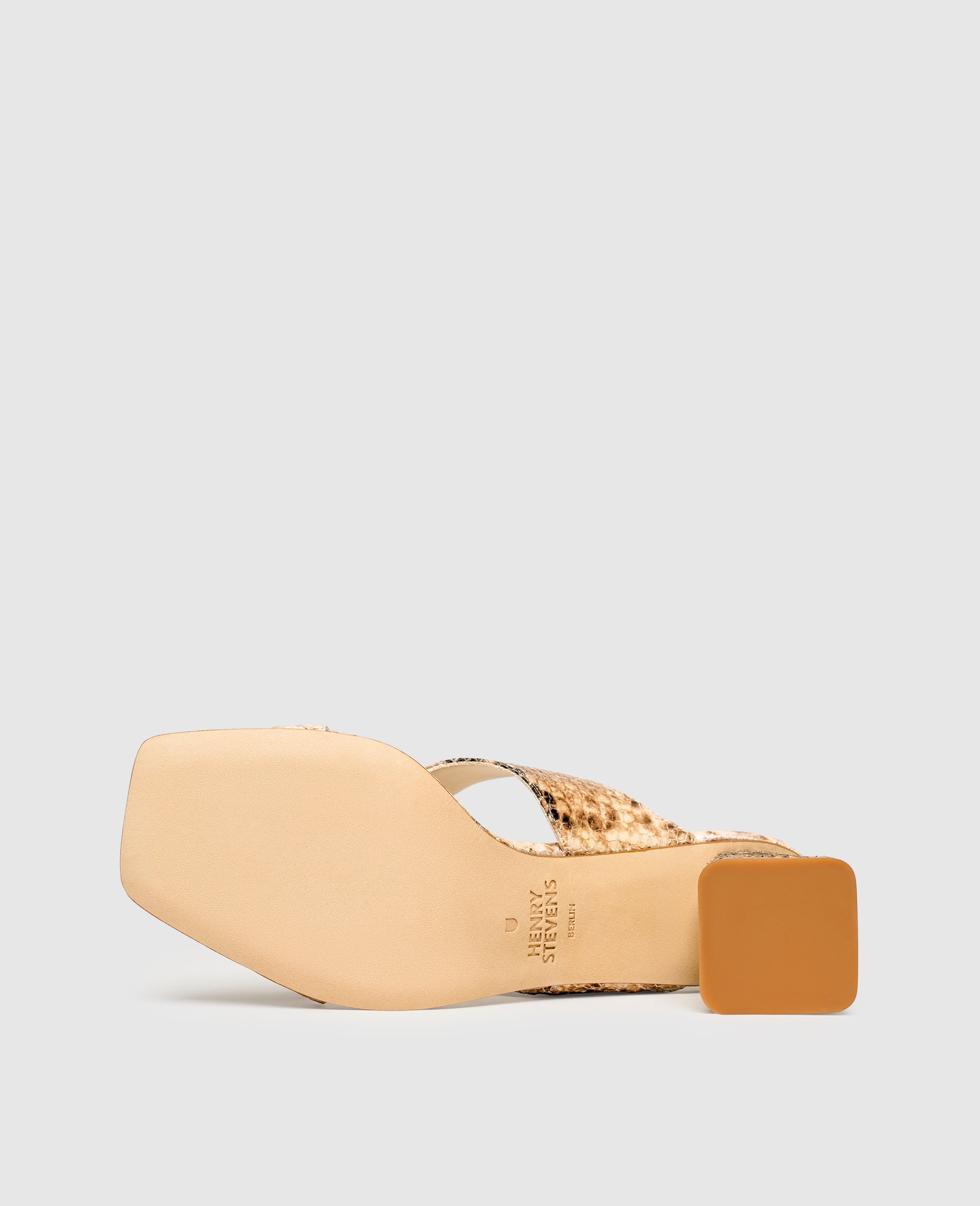 Elegant women's slipper in reptile look | Henry Stevens
