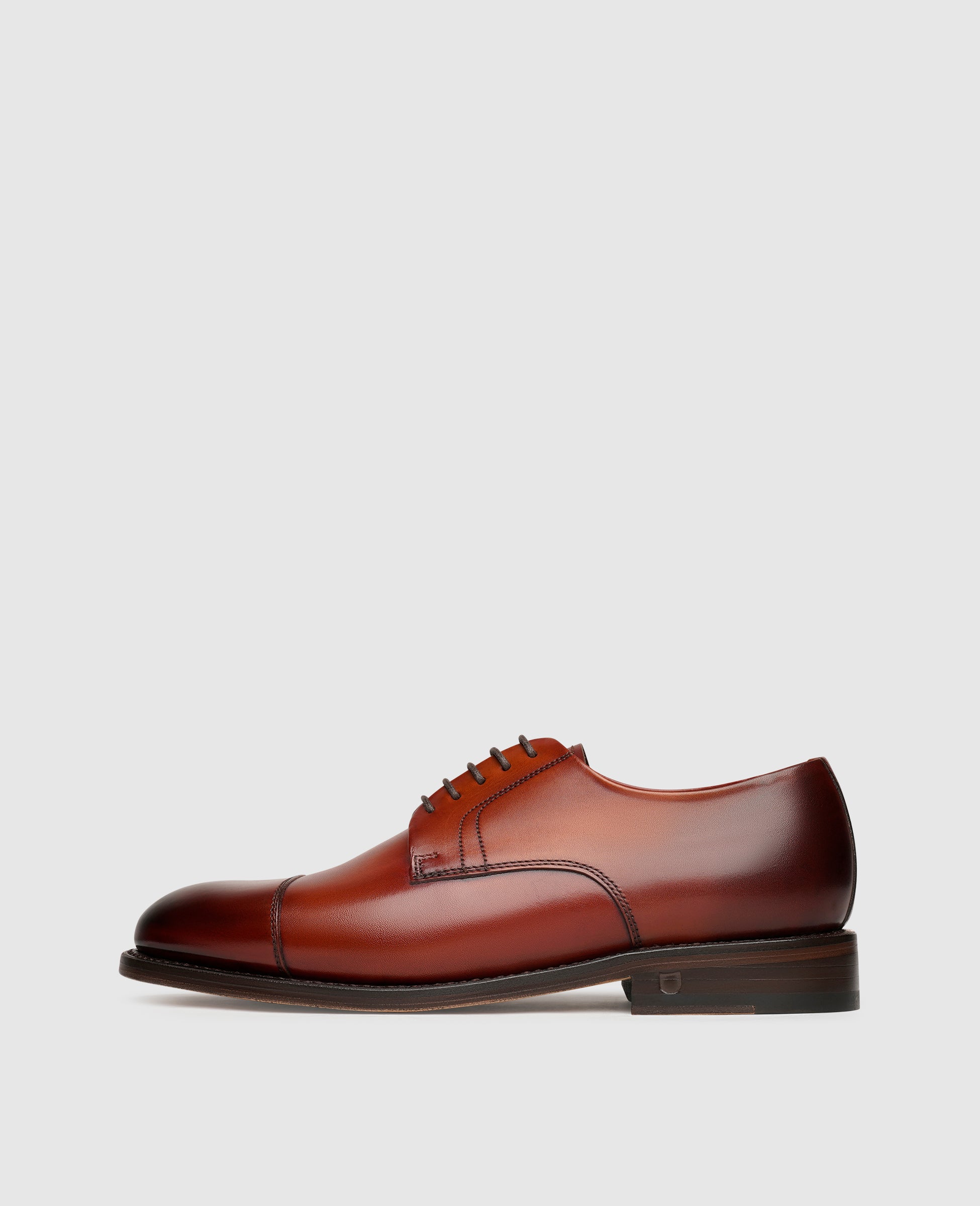 Handcrafted Captoe Derby Women's Leather Shoe | Henry Stevens